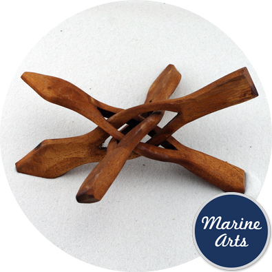 Wooden Display Stand, Marine Arts - Wholesale Shells